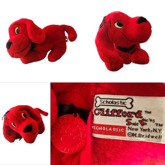 Scholastic | Toys | Vintage 9s Rare Scholastic Clifford The Red Dog ...